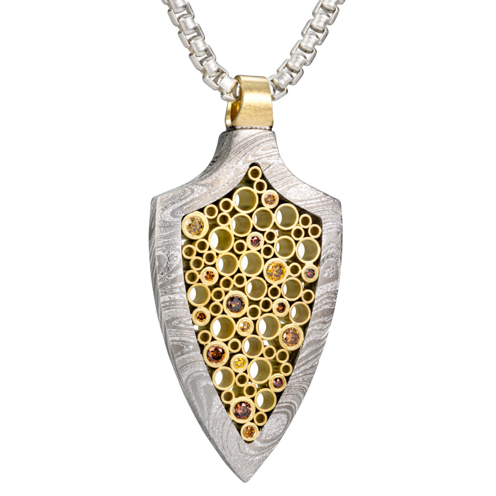 Belle Brooke Designs | Chris Ploof Designs | Meteorite, Mokume Gane ...